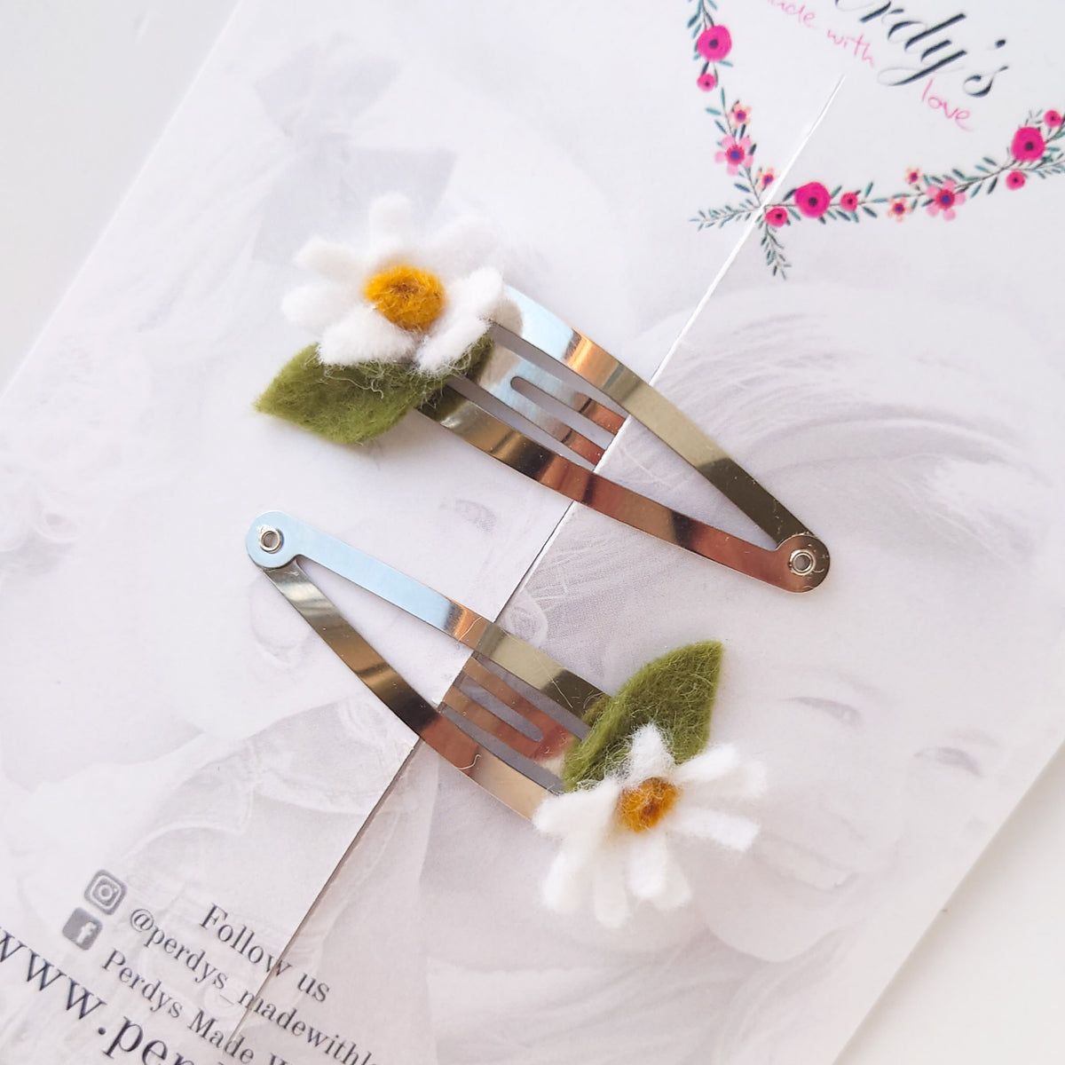 Daisy Snap Clips – Perdys
